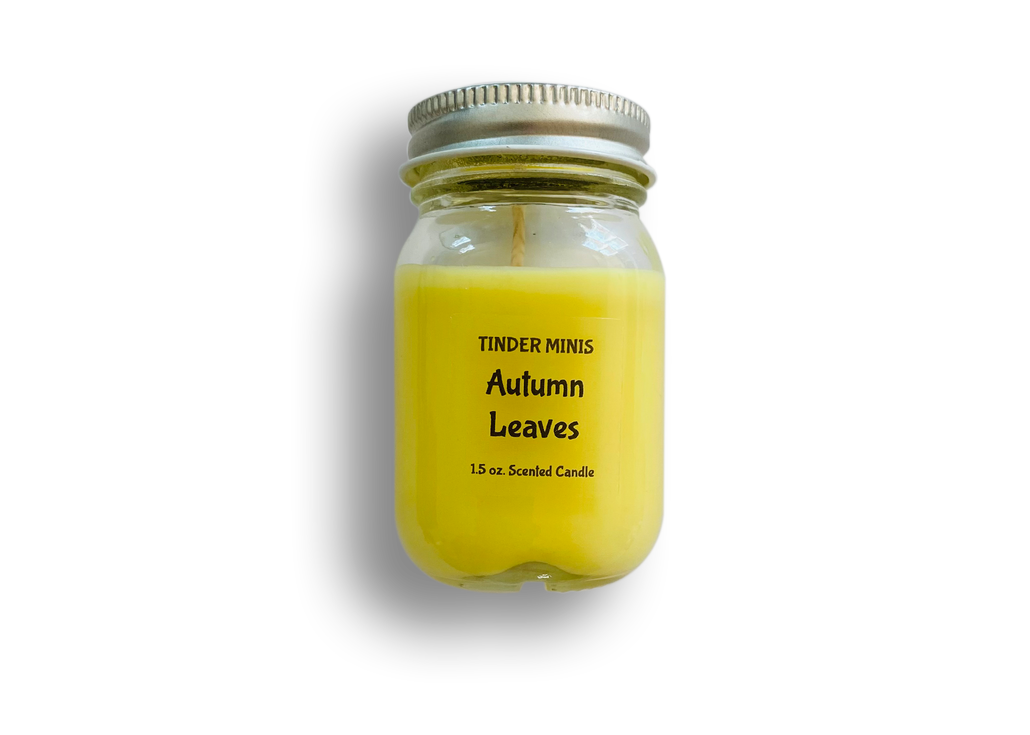 Autumn Leaves Tinder Mini Candle