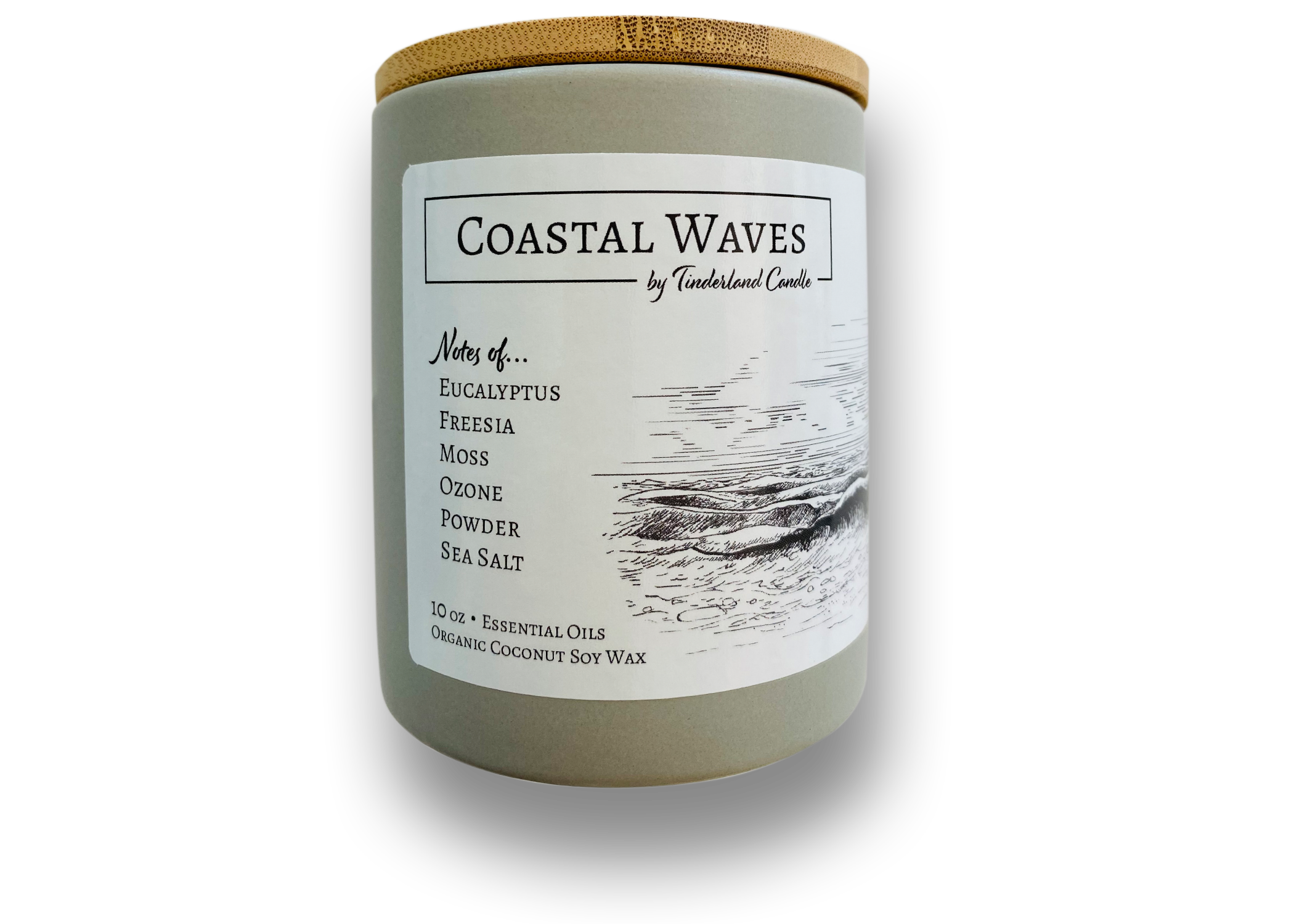 Coastal Waves Candle