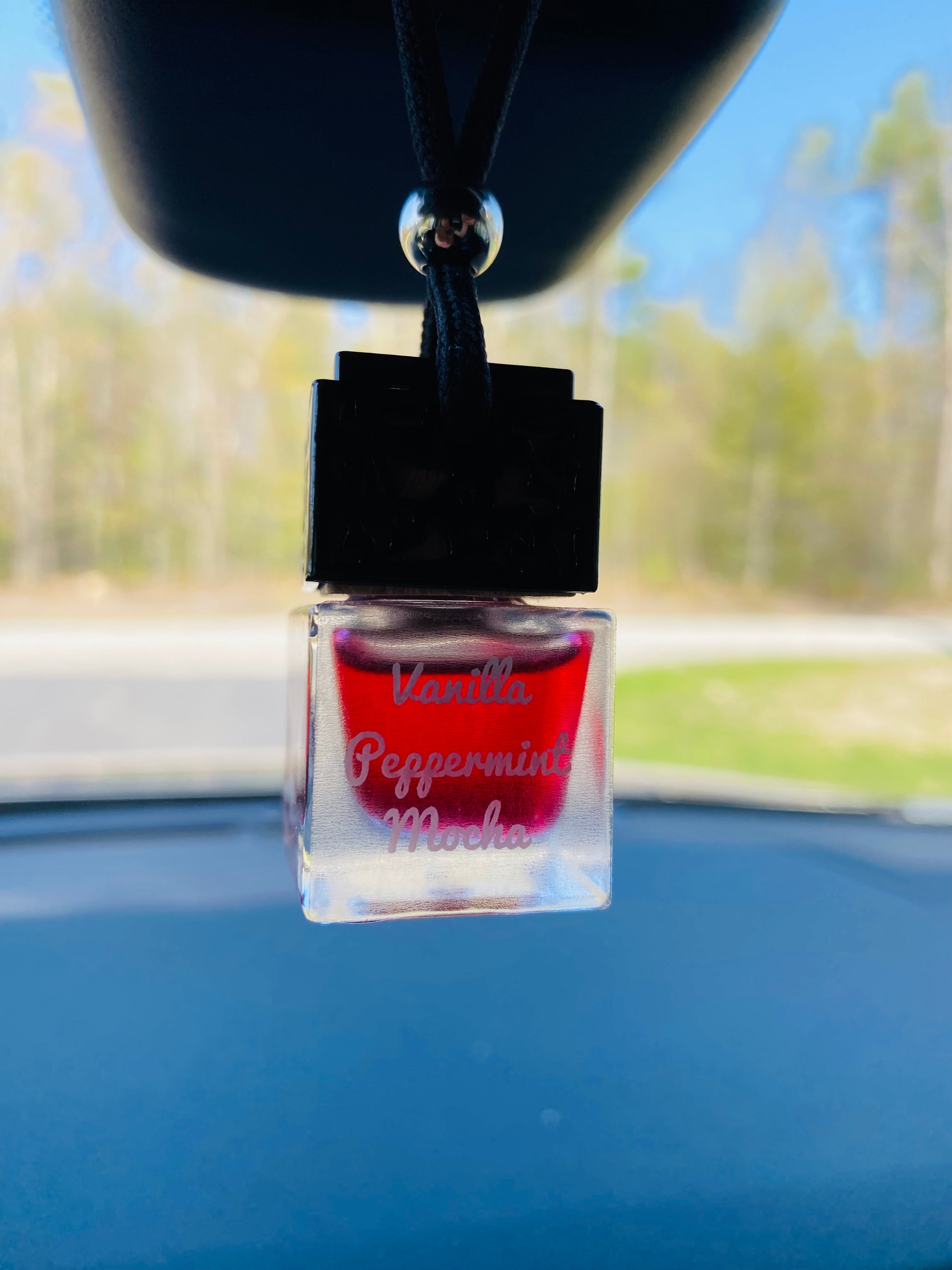 Vanilla Peppermint Mocha Car Scents Air Freshener