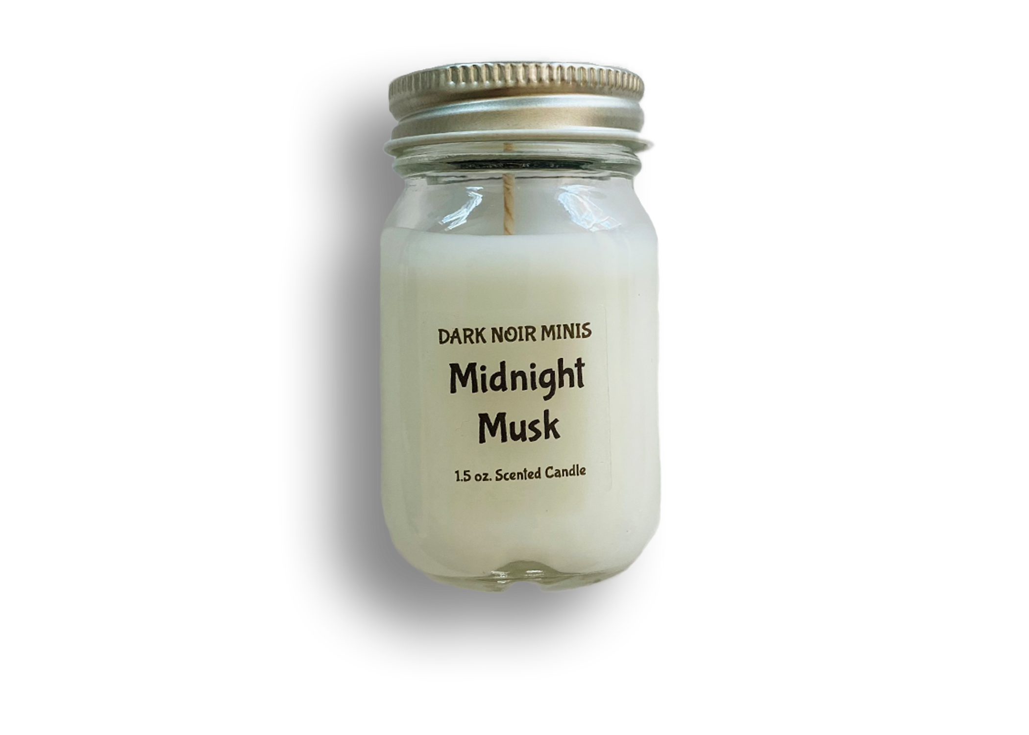 Midnight Musk Dark Noir Mini Candle