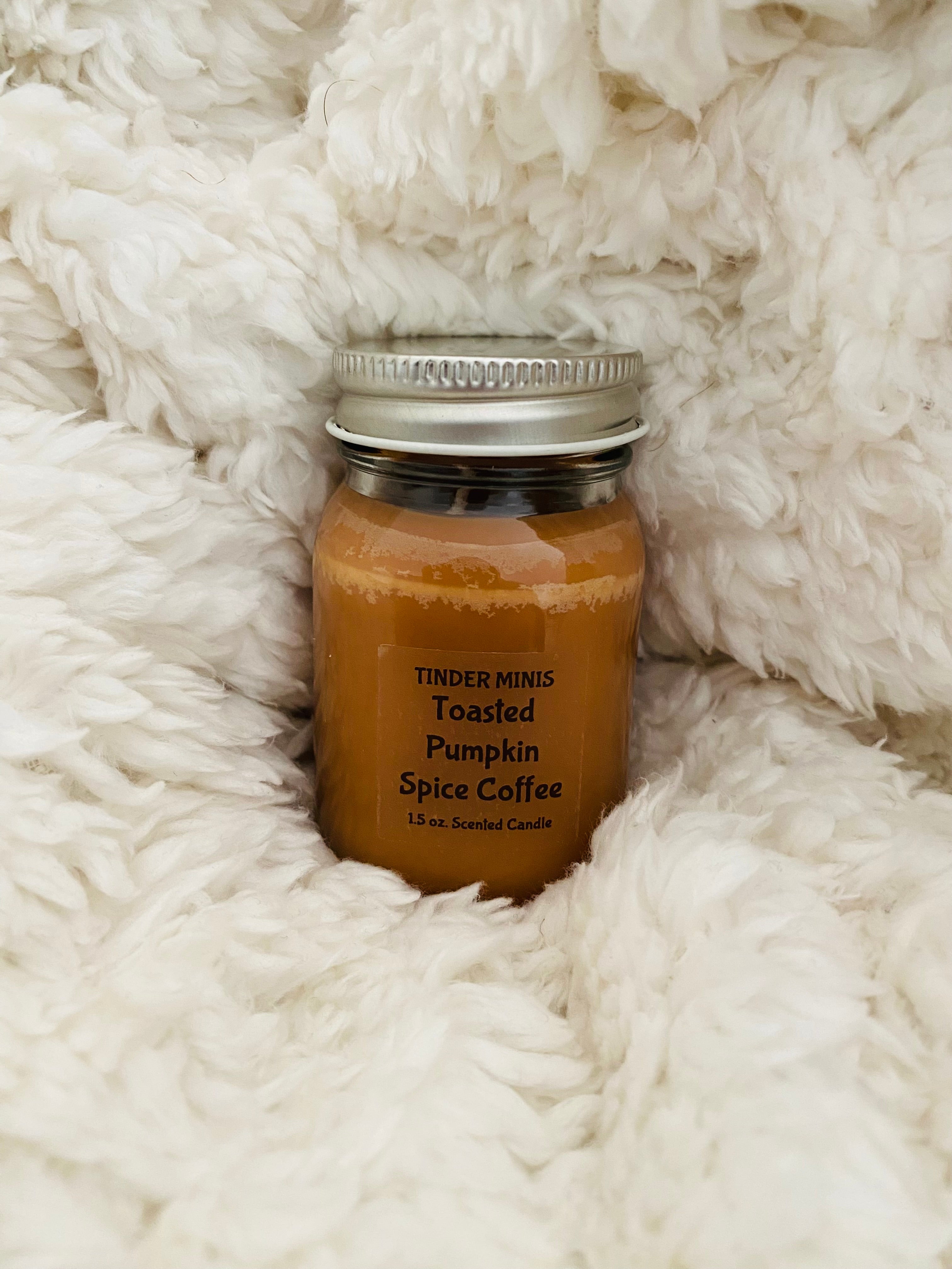 Toasted Pumpkin Spice Coffee Tinder Mini Candle